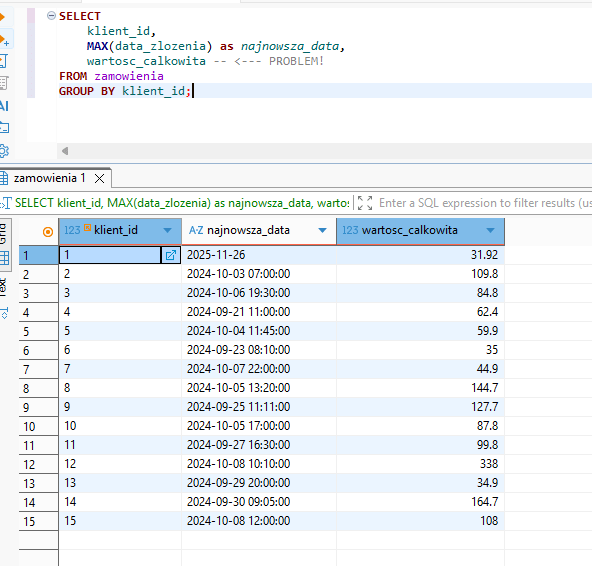 SQL od Zera, cz. 11: Analityczna Supermoc. Funkcje Okna i ROW_NUMBER ...